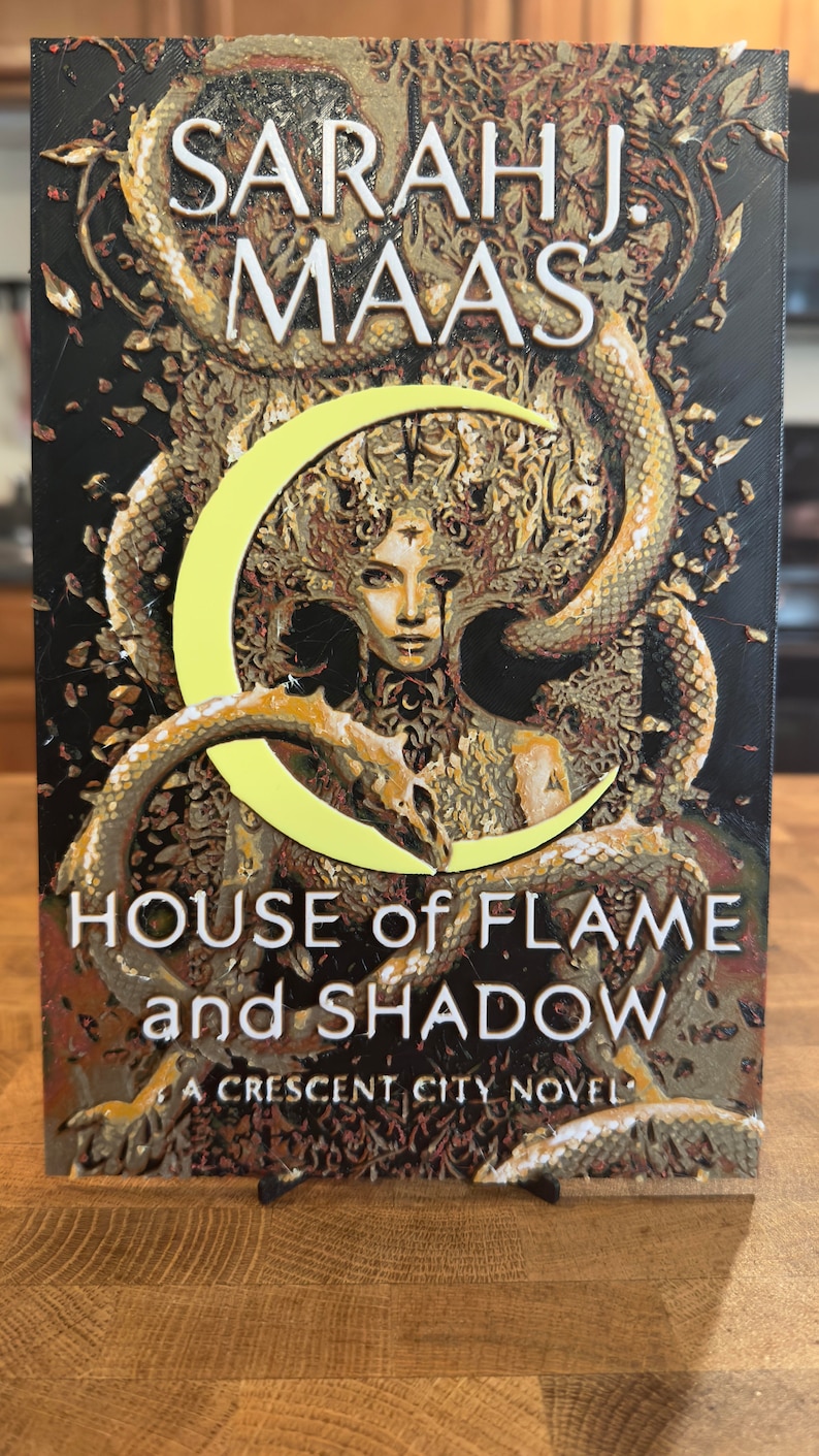 House of Flame and Shadow 3D Printed Poster Wall Art or Desk Art ...