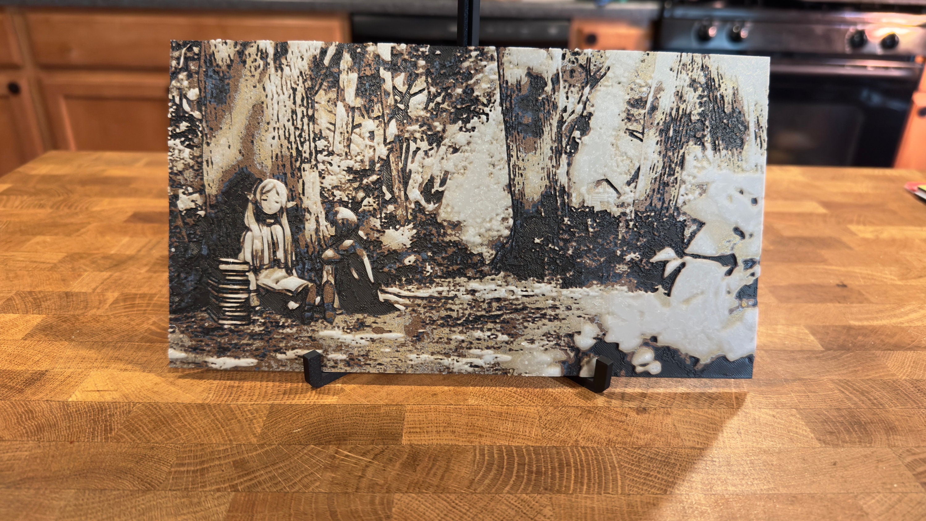 Frieren Sleeping Metallic 3D Poster Print Artwork - Etsy