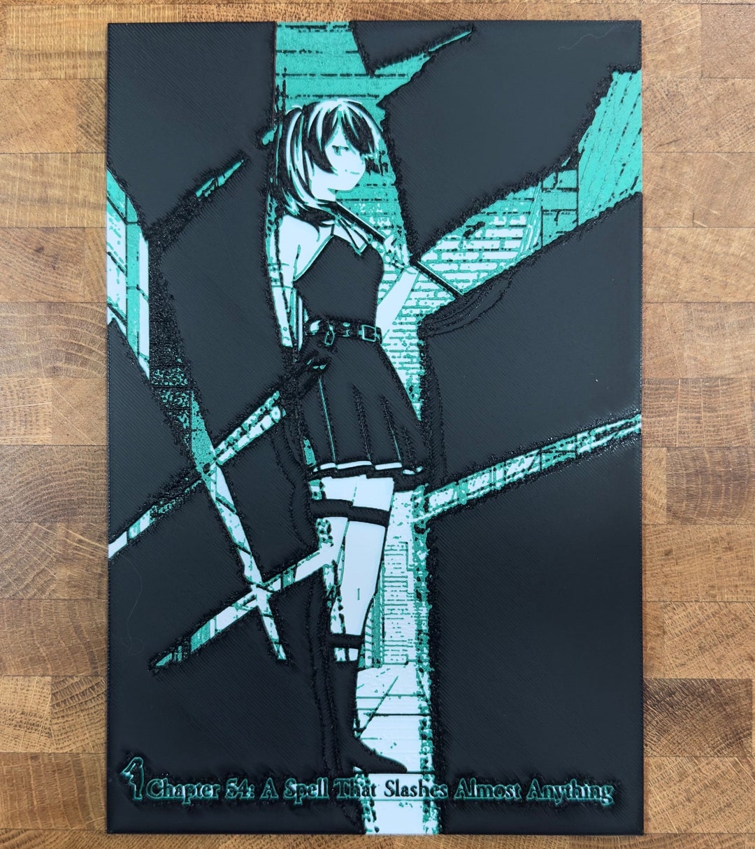 Ubel Frieren Spell Cast Metallic 3D Poster Print - Etsy