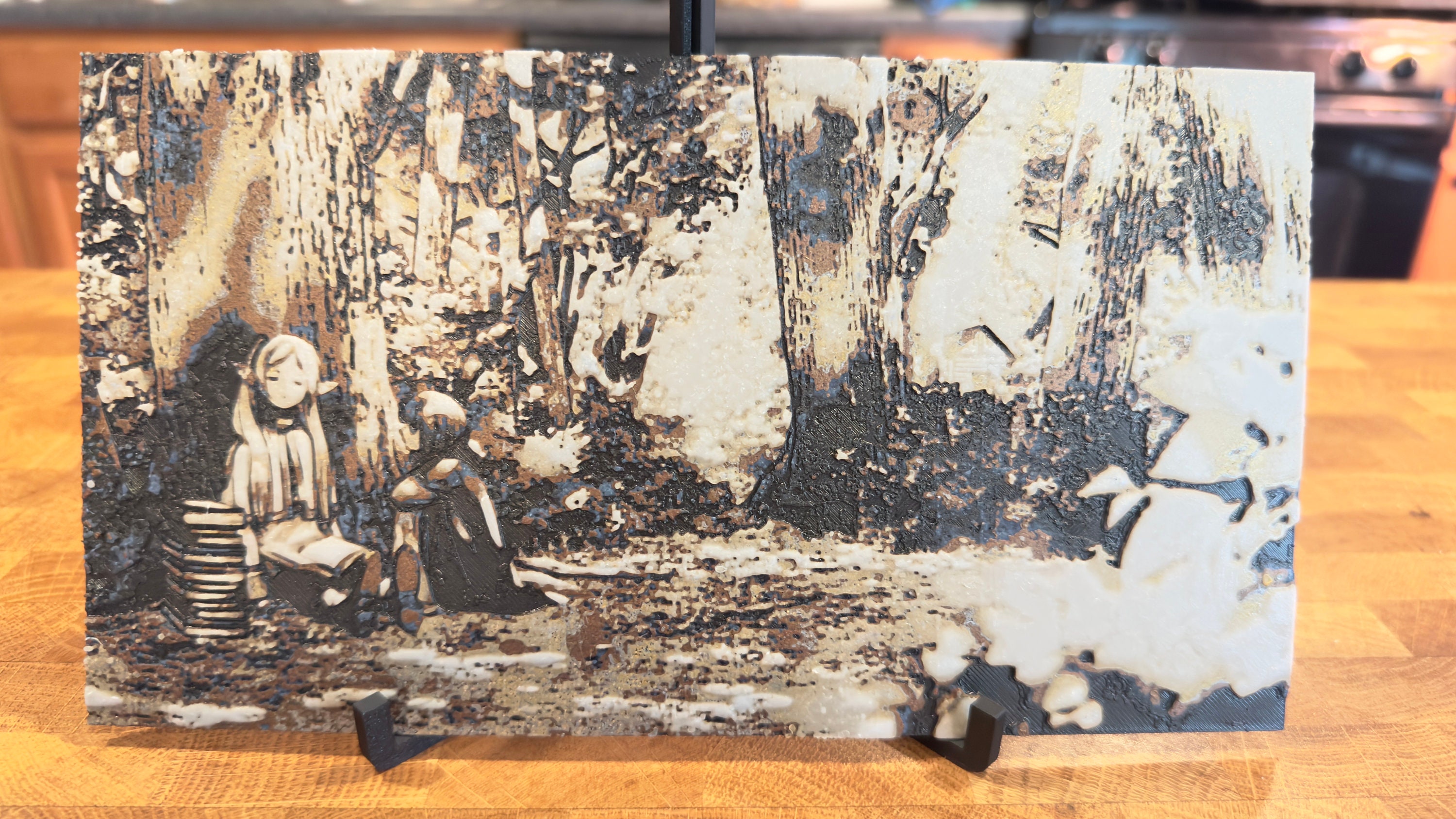 Frieren Sleeping Metallic 3D Poster Print Artwork - Etsy