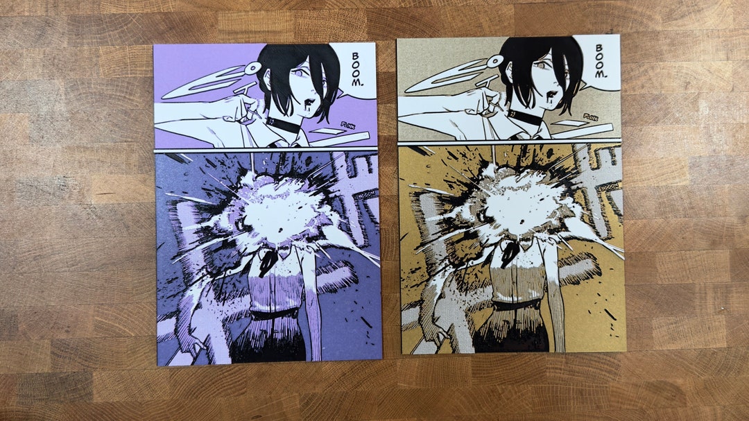 Reze BOOM 3D Poster Print Art - Etsy