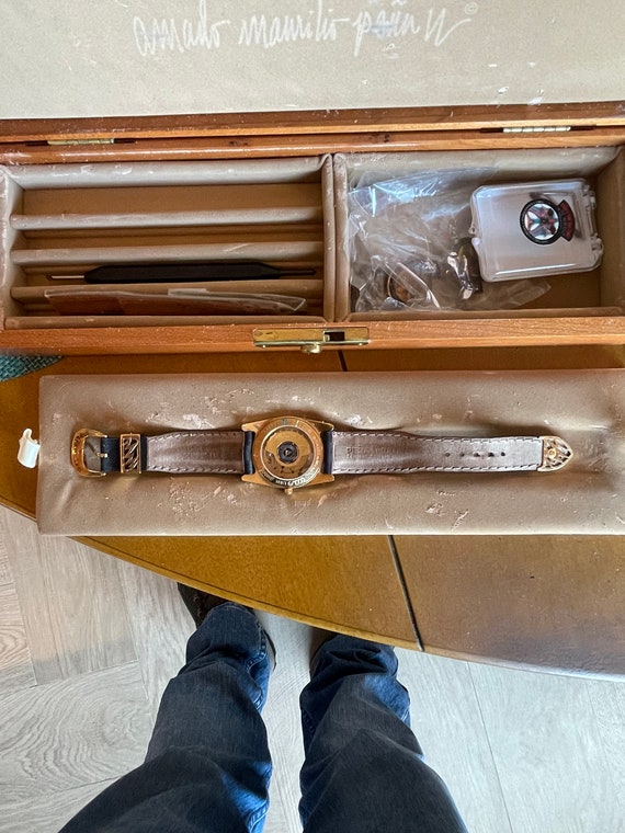 18k Armando Pena Swiss ETA movement - Gem