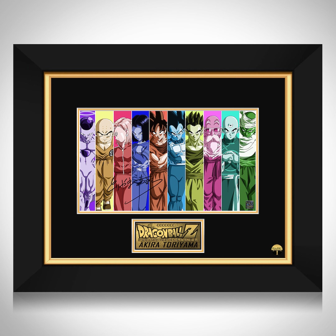 Dragon Ball Z Promotional Art Photo Limited Signature Edition Studio ...