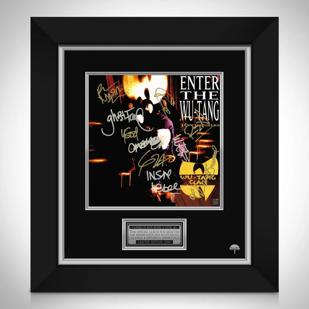 Wu-tang Clan 36 Chambers LP Cover Limited Signature Edition Studio ...