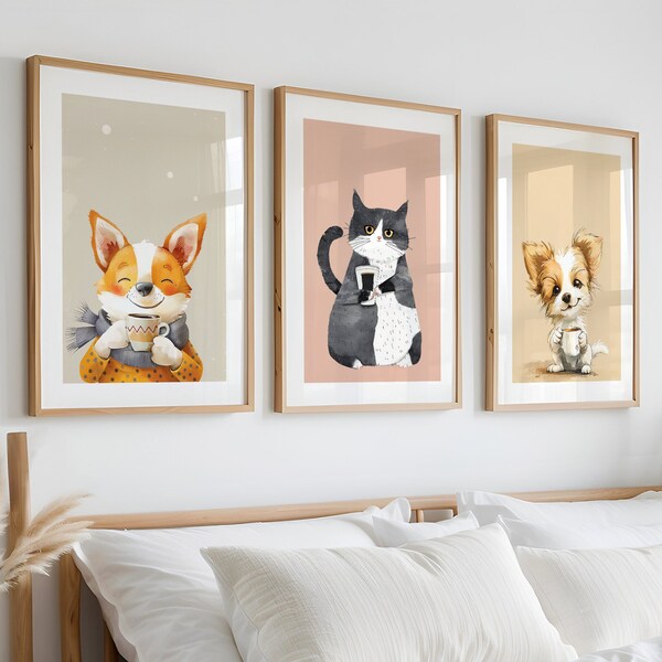 Animal Wall Art - Etsy