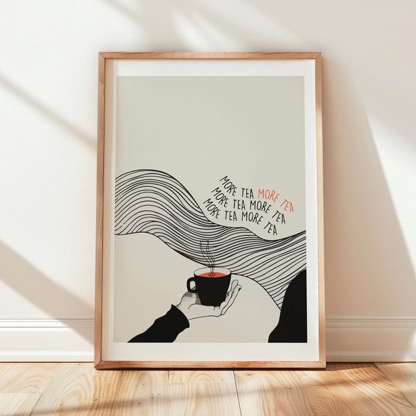 Tea Poster - Etsy