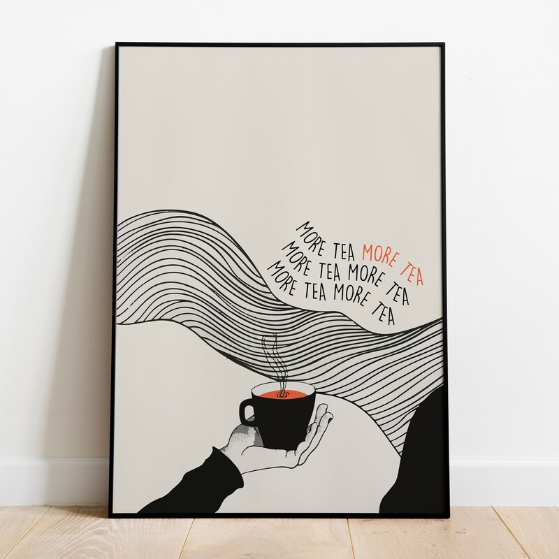 Tea Poster - Etsy