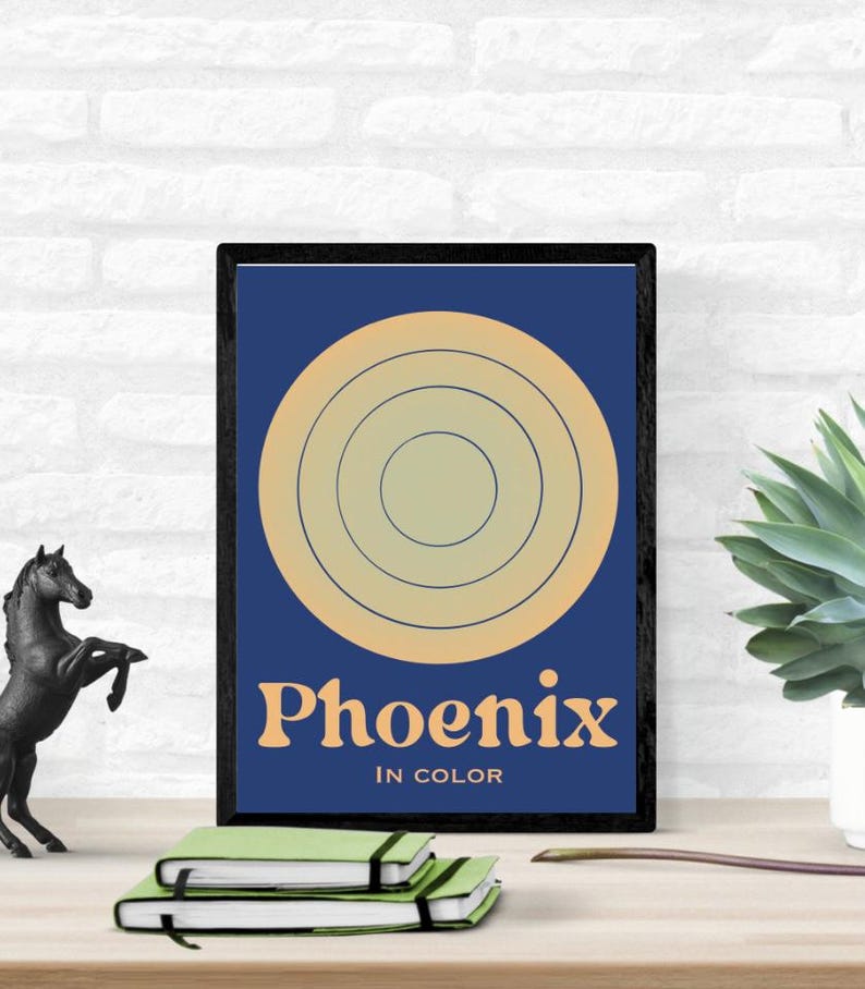 Synesthesia Phoenix Art Print, What Color is Your City? Synesthesia ...
