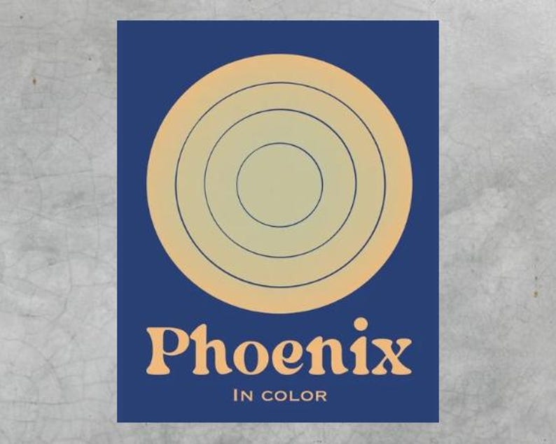 Synesthesia Phoenix Art Print, What Color is Your City? Synesthesia ...