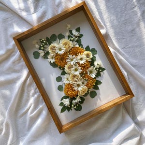 Wedding Flower Preservation Shadow Box: Custom 3D Floral Preservation ...