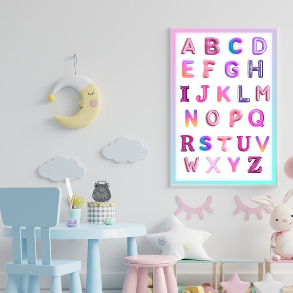 Abc Wall Decor - Etsy
