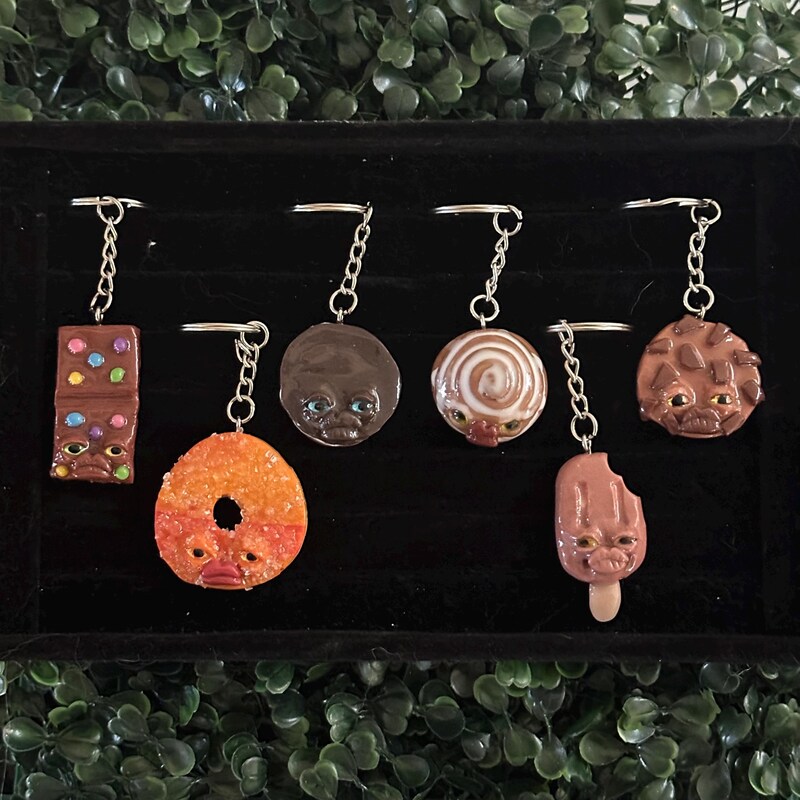 Clay Keychain - Etsy