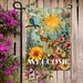 Sunny Welcome Garden & House Banner - Etsy