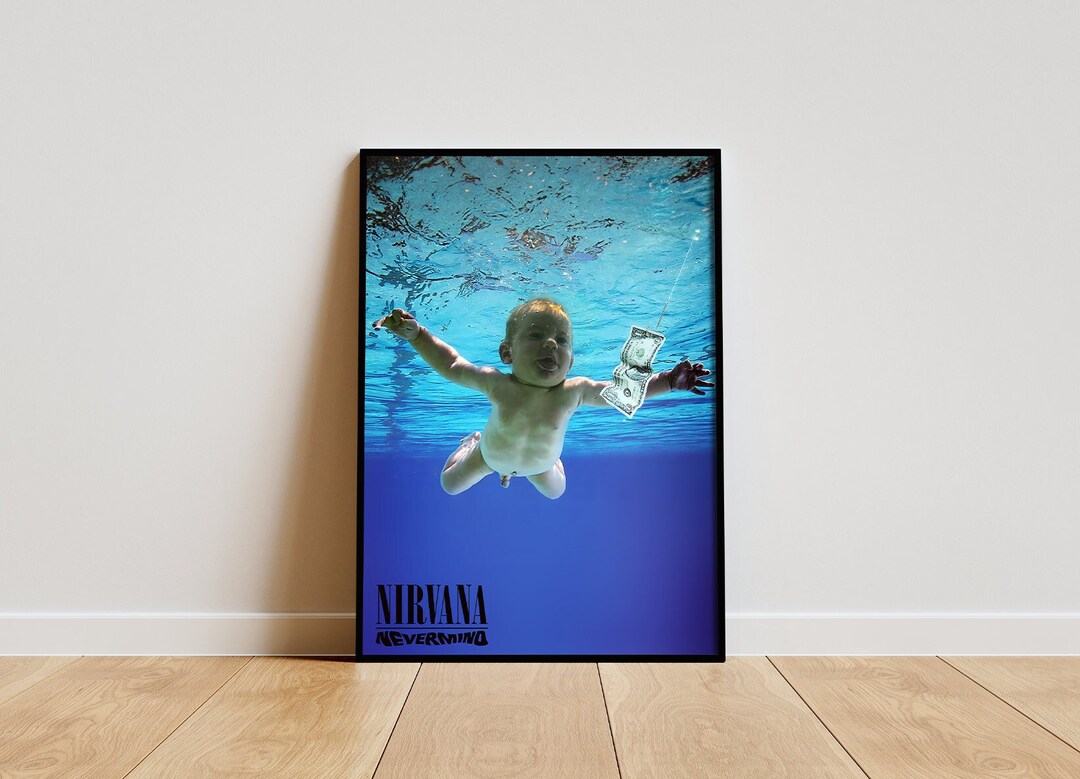 Nirvana Nevermind Poster Music Poster Wall Art Wall Decor Print - Etsy ...