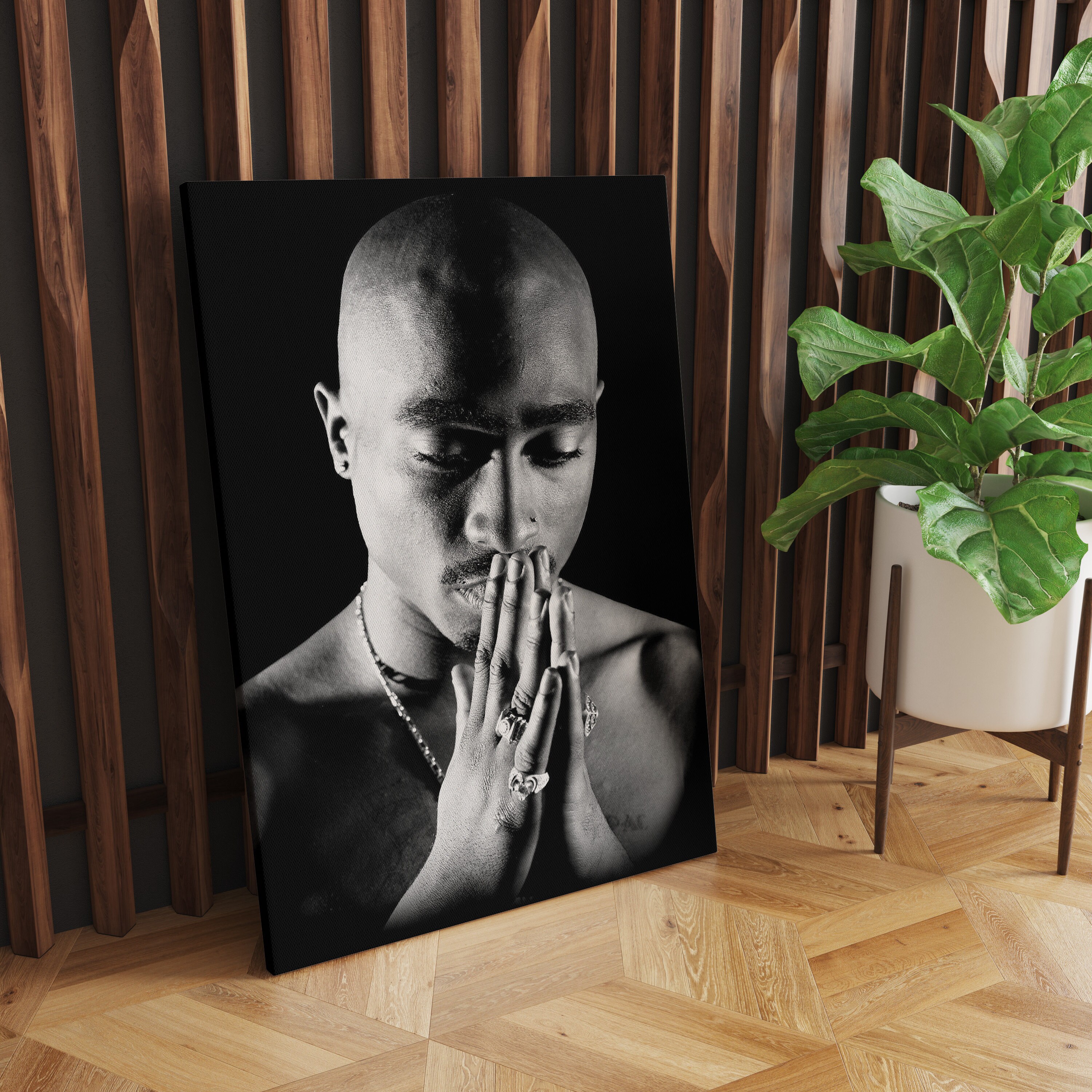 Rapper Tupac Shakur 2pac Canvas Poster, Music Poster, Wall Art, Room ...