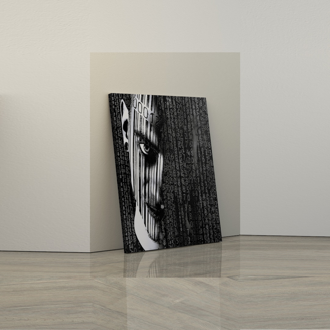 Computer Science Wall Decor, Electronic Wall Art, Extra Large Canvas ...