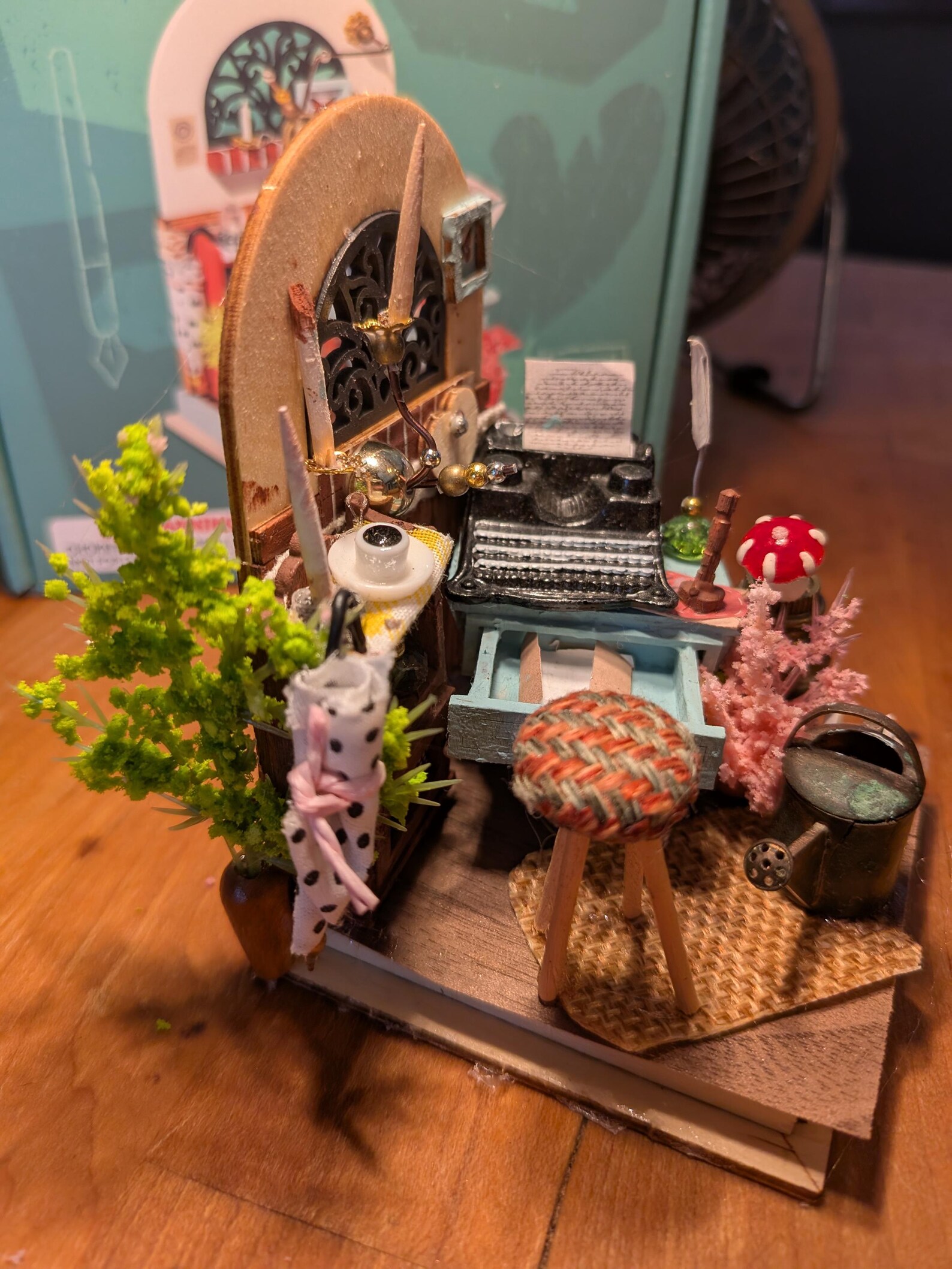 Readymade Book Nook "the Study" / Assembled Dollhouse - Etsy