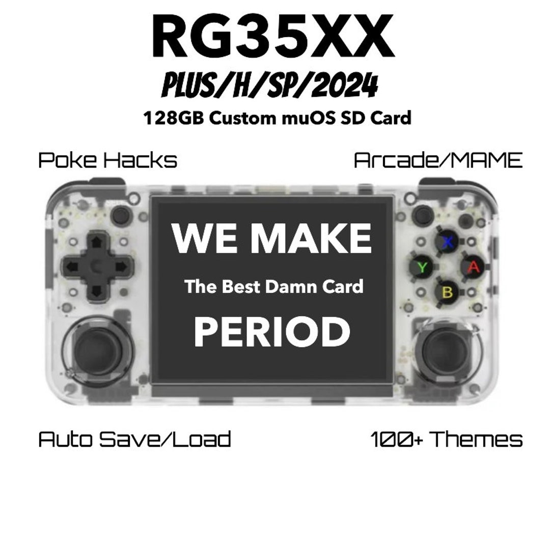 128GB Muos RG35XX PLUS/H/SP/2024 Models Custom SD Card - Etsy UK