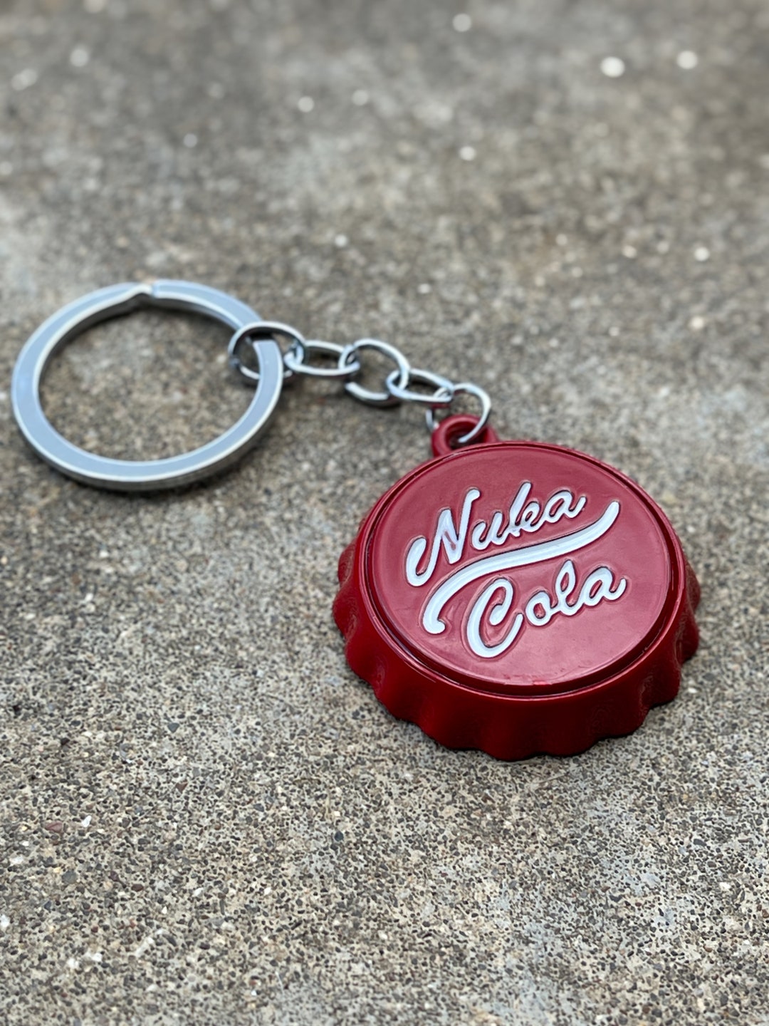 Nuka Cola Bottle Opener Keychain Fallout Game Currency Memorabilia - Etsy