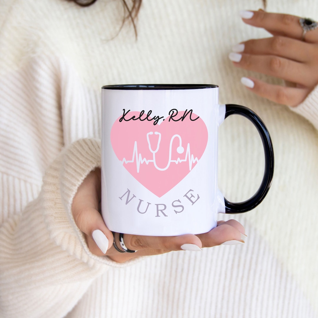 Personalized Registered Nurse Coffee Mug, Happy Nurses Week ...