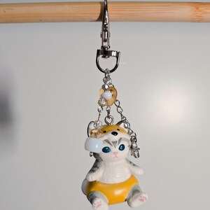 Mofusand Beaded Keychains (marine & Animal Ver.) - Etsy