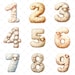 Sheep Alphabet Clipart: Fluffy Wool Letters, Nursery Decoration (PNG ...