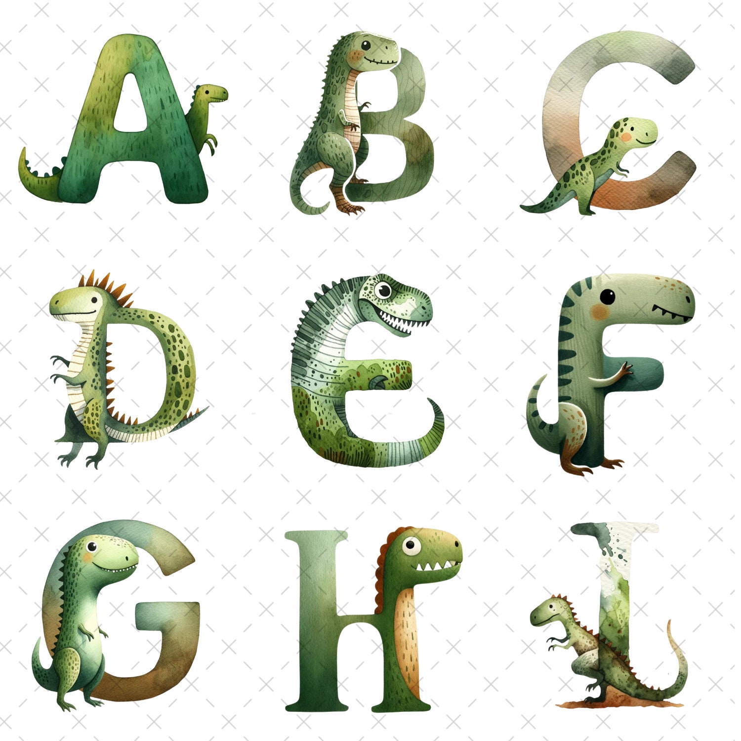 T-rex Alphabet Dinosour Clipart Dinosour Alphabet Image File Trex ...