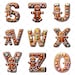 Gingerbread Man Alphabet Clipart: A-Z PNG Images (digital Download) - Etsy