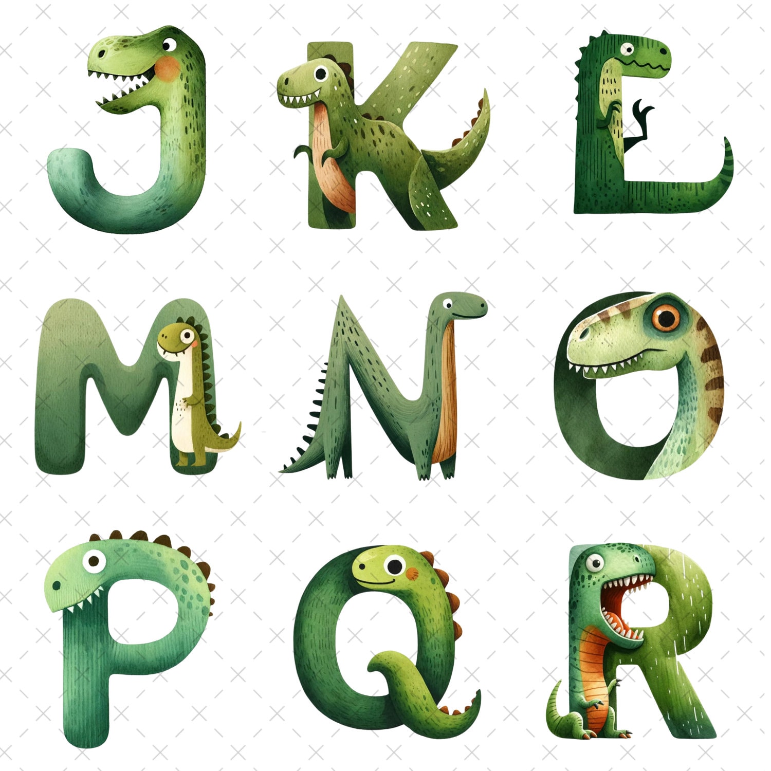 T-rex Alphabet Dinosour Clipart Dinosour Alphabet Image File Trex ...