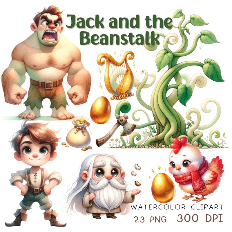 Jack and the Beanstalk - Etsy