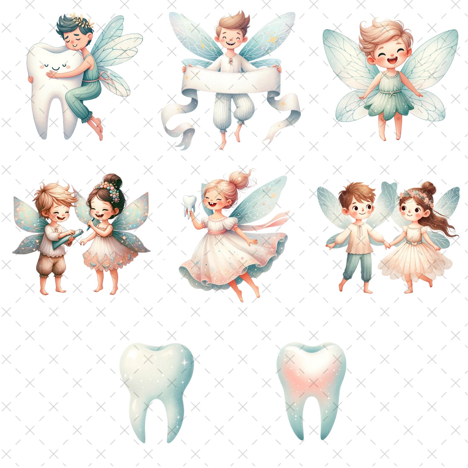 Tooth Fairy Clipart Watercolor Tooth Fairy PNG Tooth Fairy Clipart ...