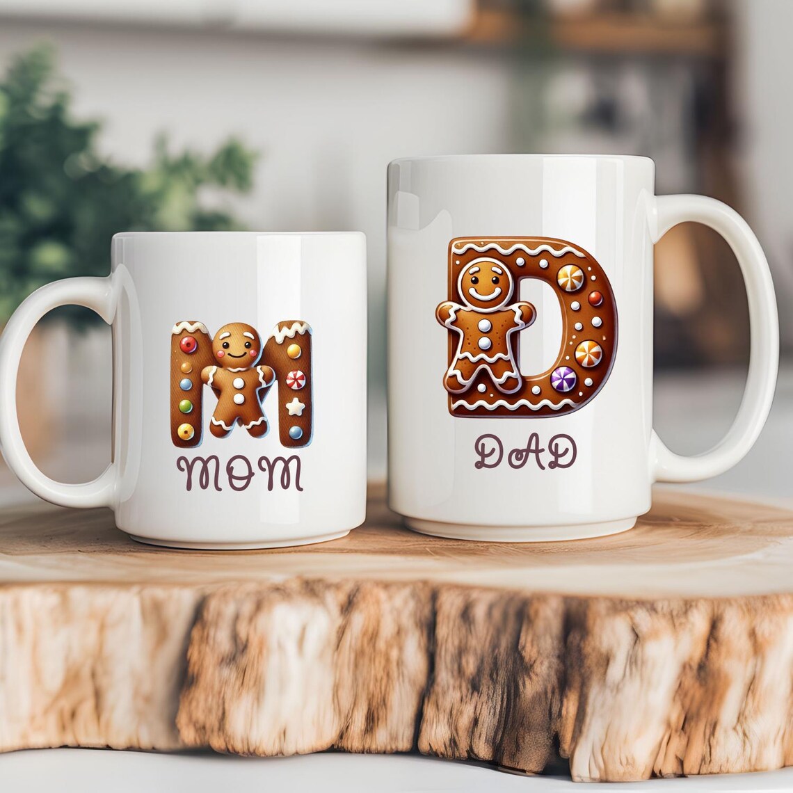 Gingerbread Man Alphabet Clipart: A-Z PNG Images (digital Download) - Etsy