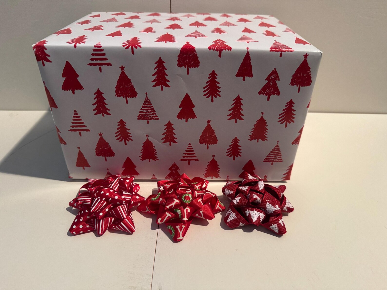 Set of Christmas Gift Bows | Three Different Designs of Gift Bows ...
