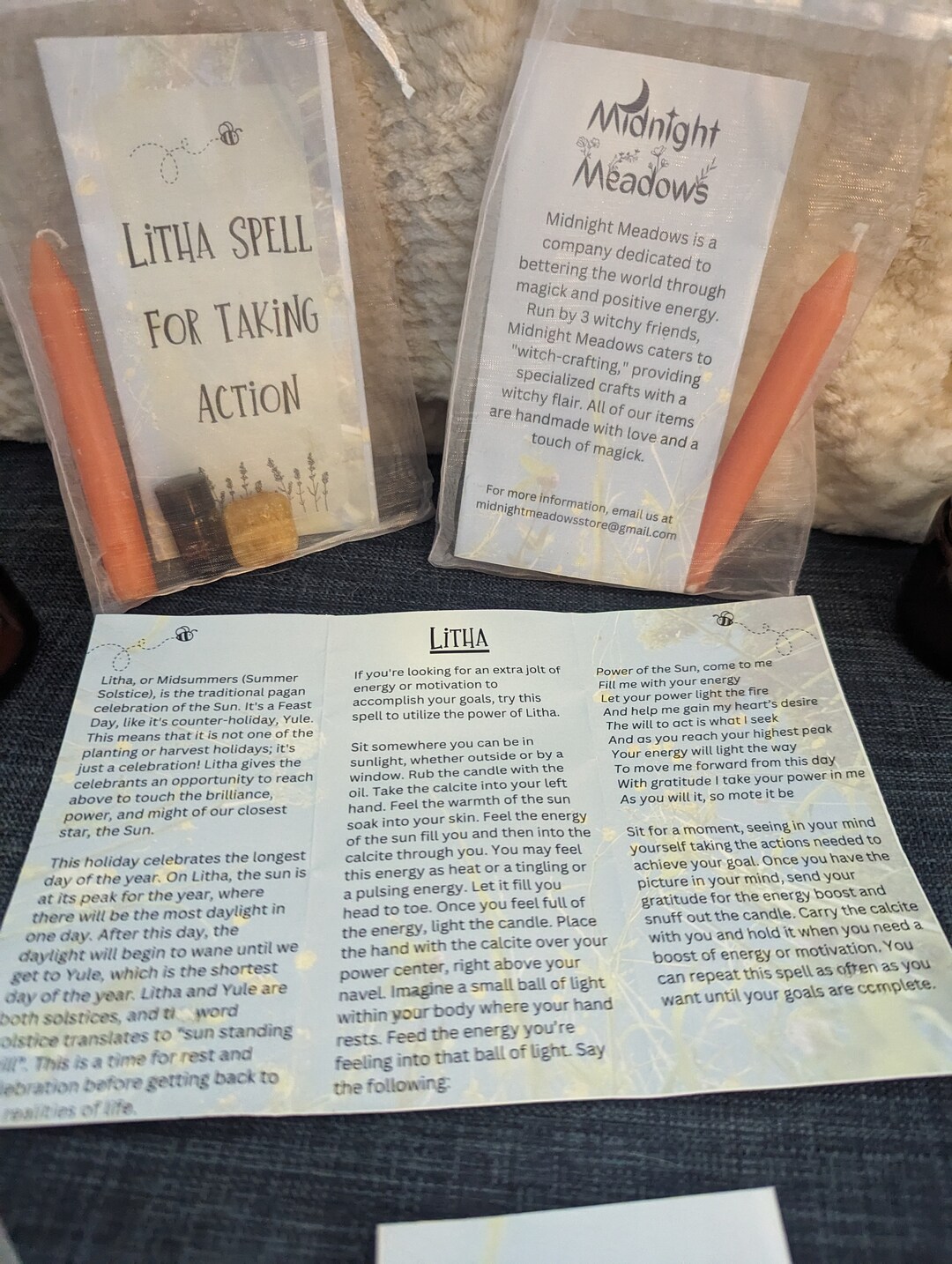 Litha Spell Kit - Etsy