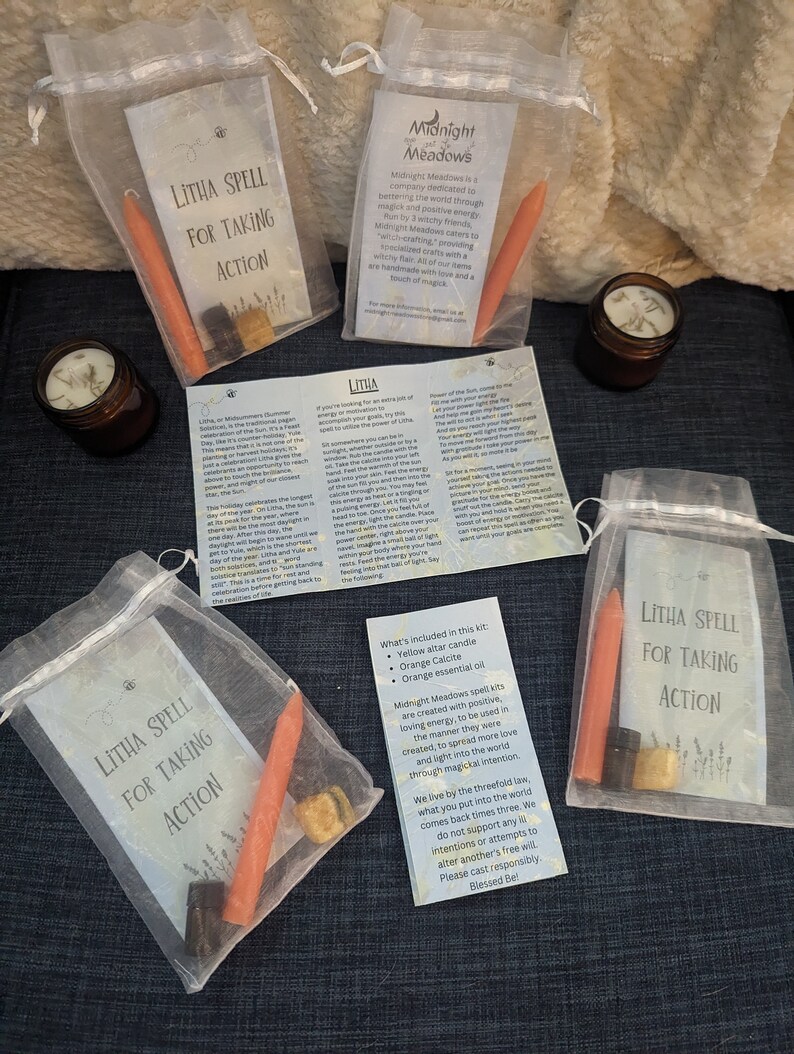 Litha Spell Kit - Etsy