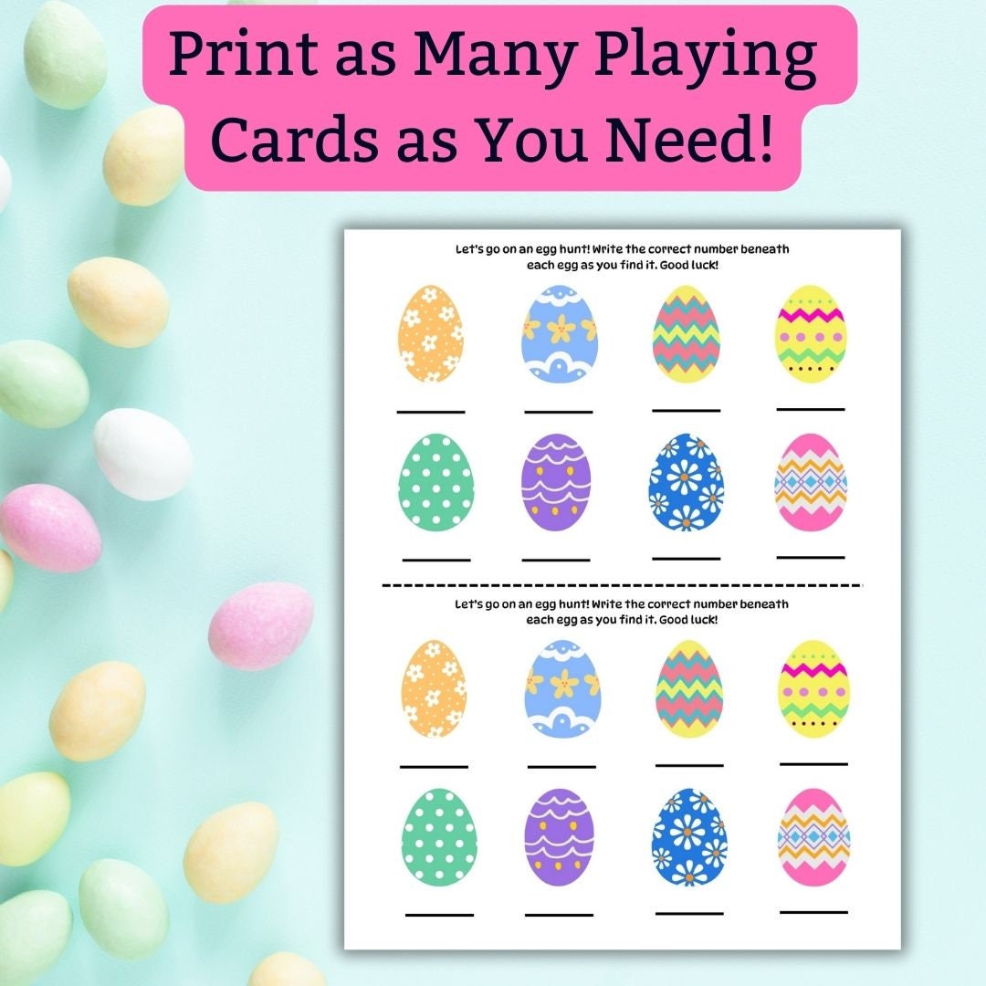 Printablegame, Easter Egg Hunt Printable, Easter Scavenger Hunt, Easter ...