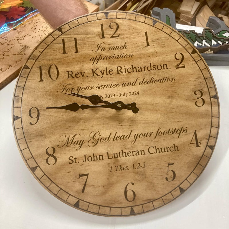 Custom Clock - Etsy