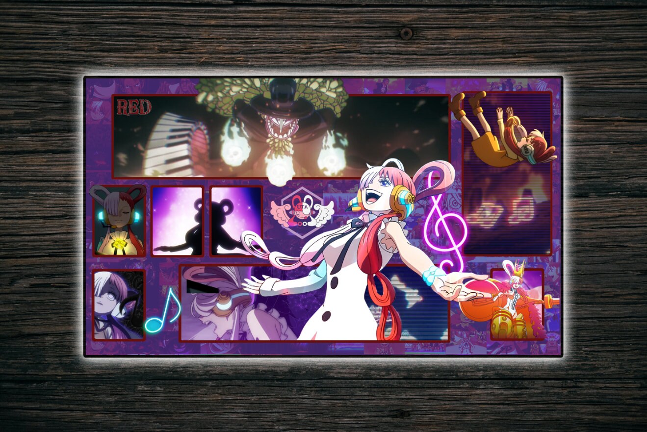 Uta Playmat - One Piece Card Game 24" by 14" (digital File) - Etsy
