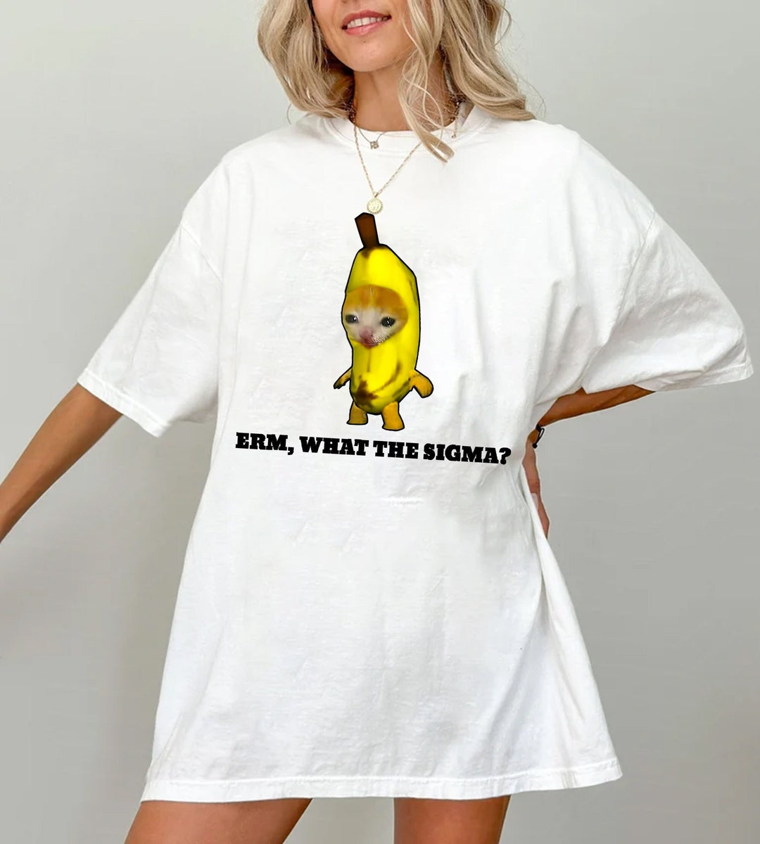 Erm, What the Sigma Cat Meme Shirt, Funny T-shirts,meme Shirt,funny ...