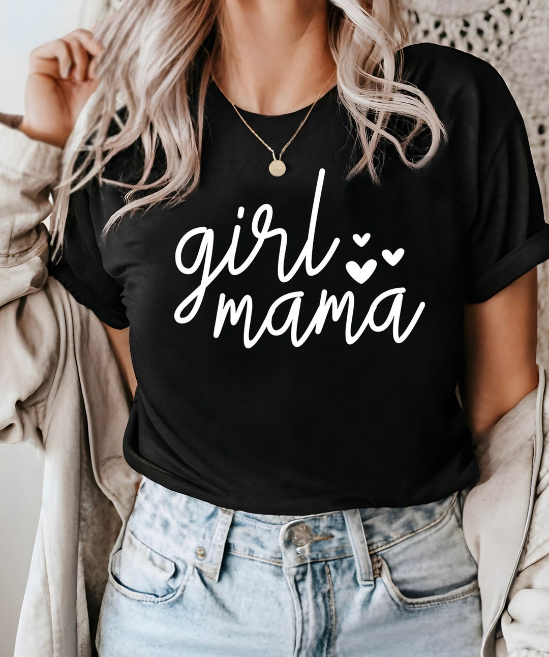 Girl Mama Shirt, Happy Mothers Day Shirt, Floral Mama Shirt Mothers Day ...
