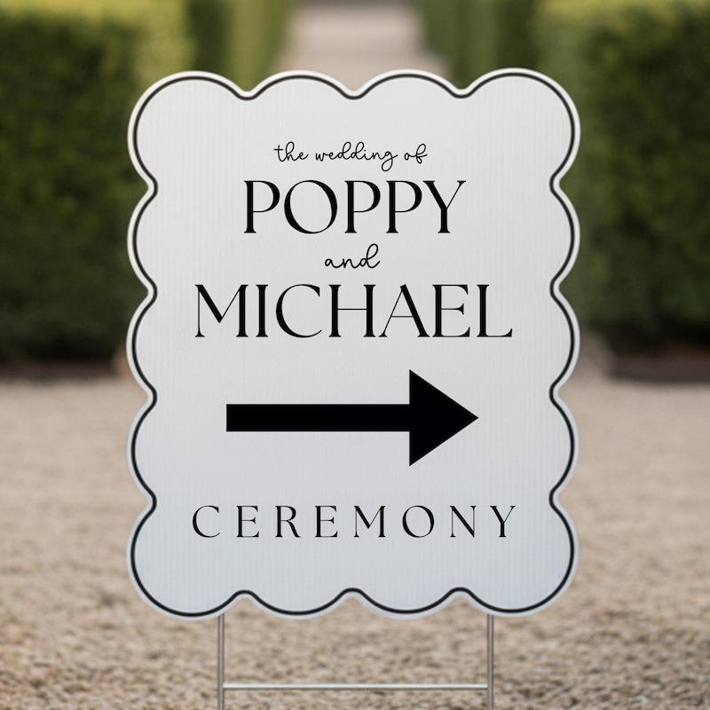 Wedding Signage Yard - Etsy