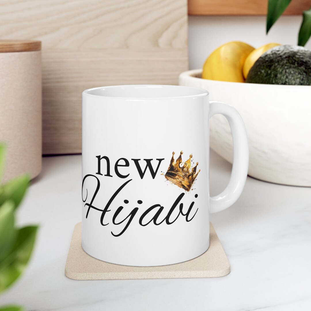 New Hijabi Ceramic Mug double Sided Islamic Gift for Muslim Girl/ Woman ...