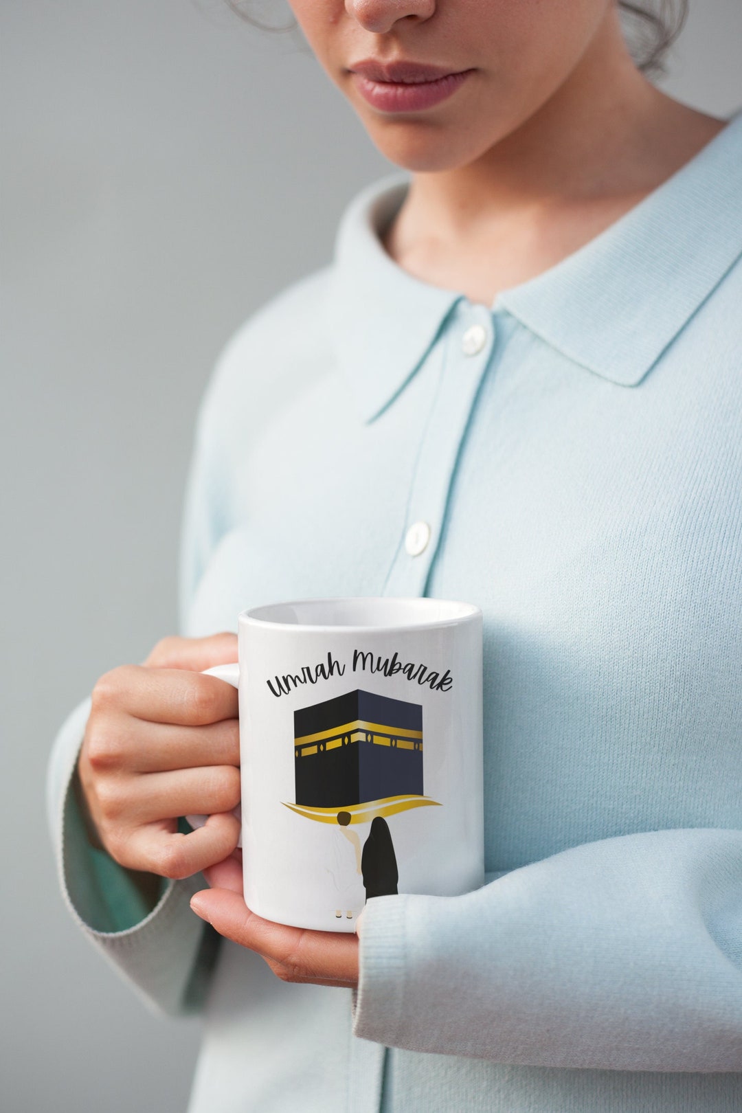Umrah Mubarak Mug, Personalized Umrah Gift for a Couple, Custom Islamic ...