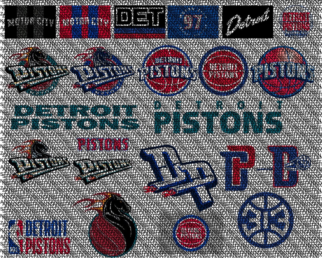 20 File,pistons Svg,pistons Png,pistons Bundle,detroit Svg,logo I Cup ...