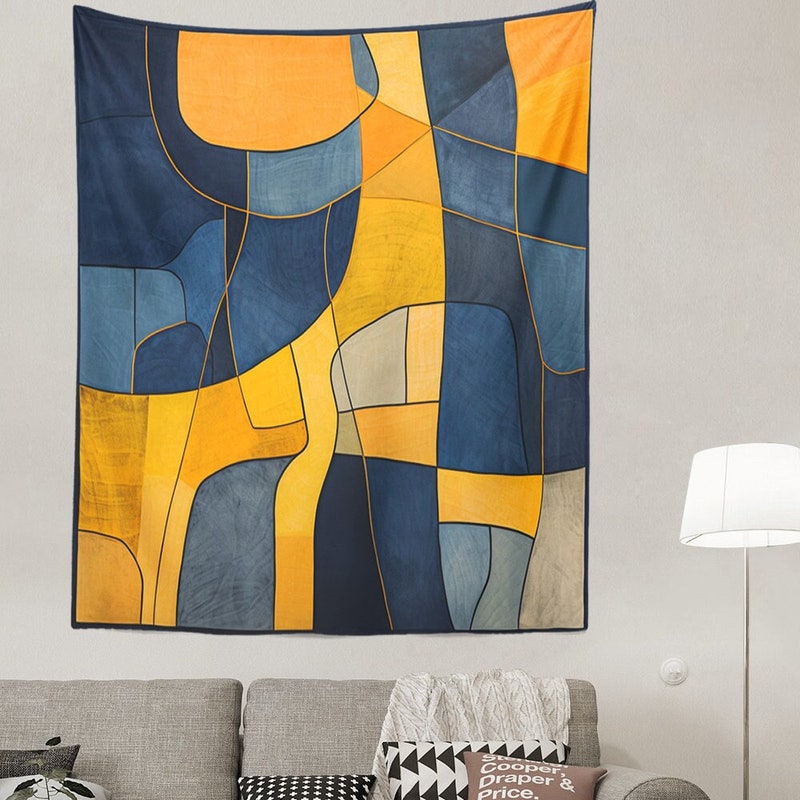 Geometric Tapestry - Etsy