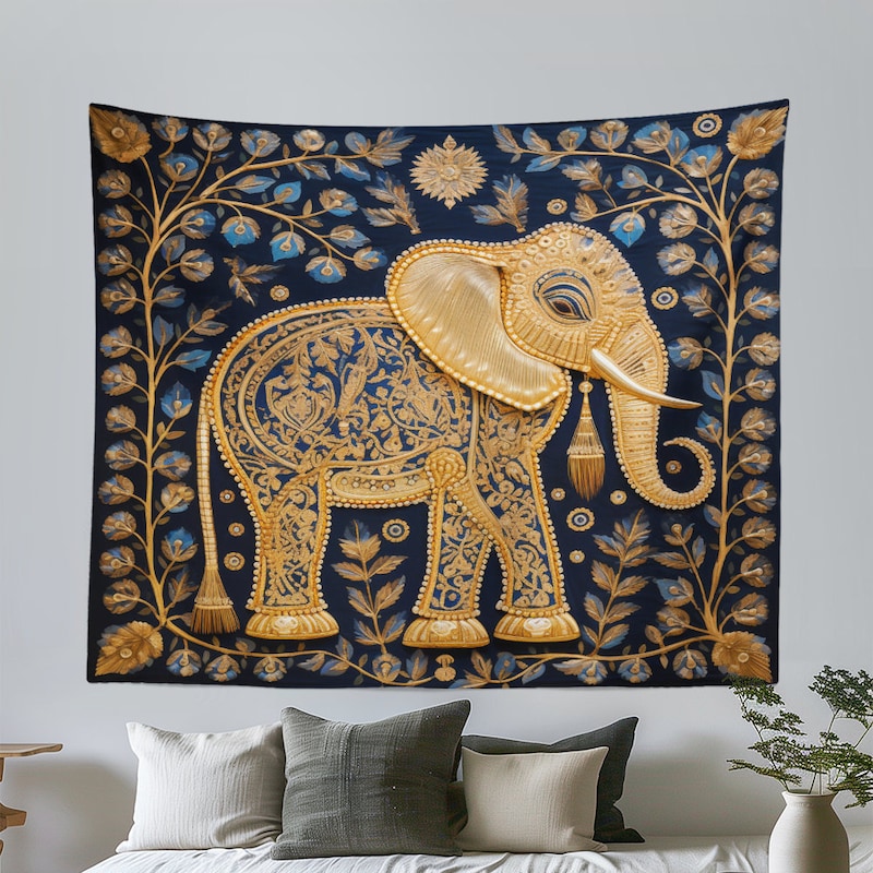 Elephant Tapestry - Etsy
