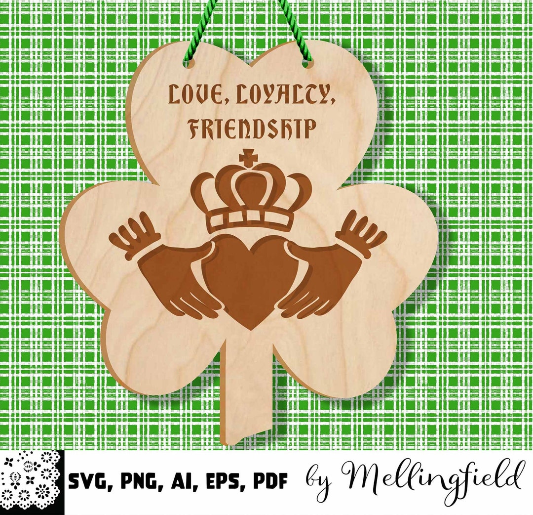 Svg| Claddagh. Irish Symbol of Love, Loyalty, Friendship. Instantly ...