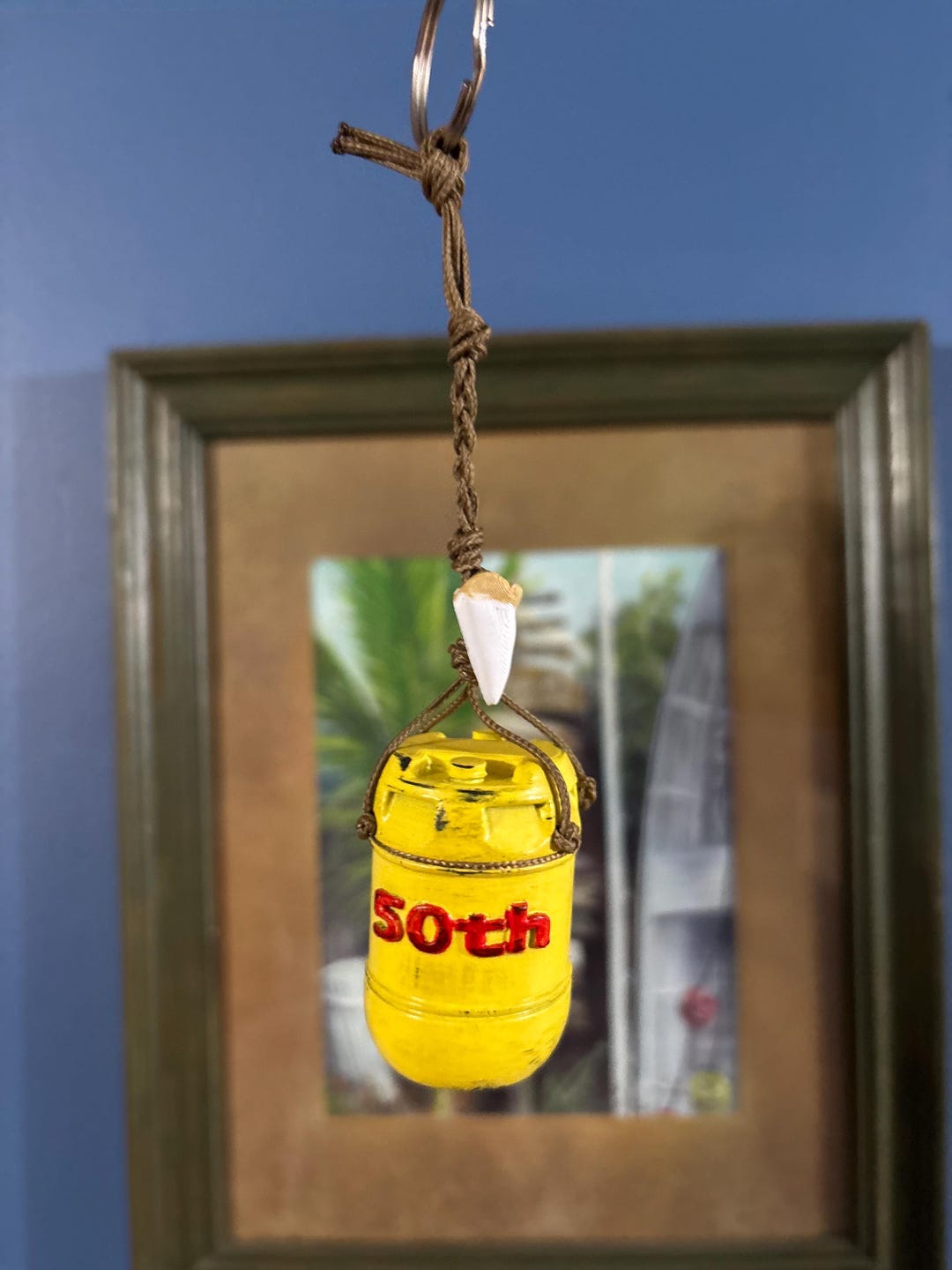 50th Anniversary Orca Barrel Keychain | Jaws Barrel | Movie Prop | Jaws ...