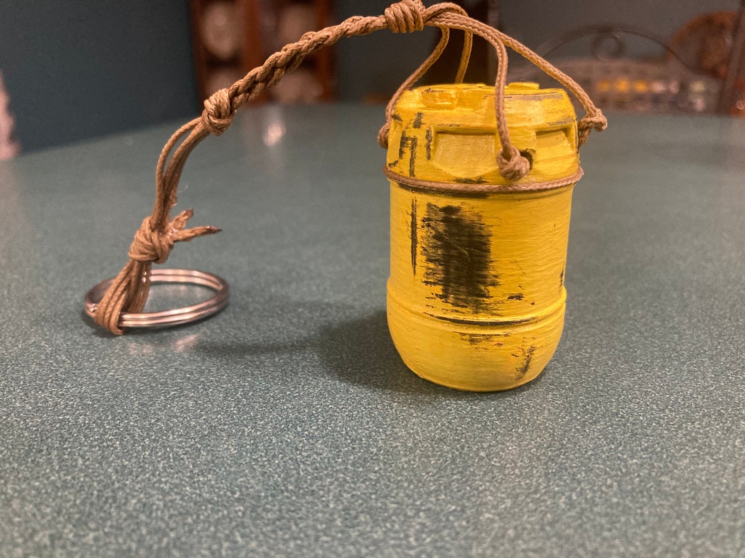 Orca Barrel Keychain Jaws Barrel Movie Prop Jaws Keychain Gift for Jaws ...