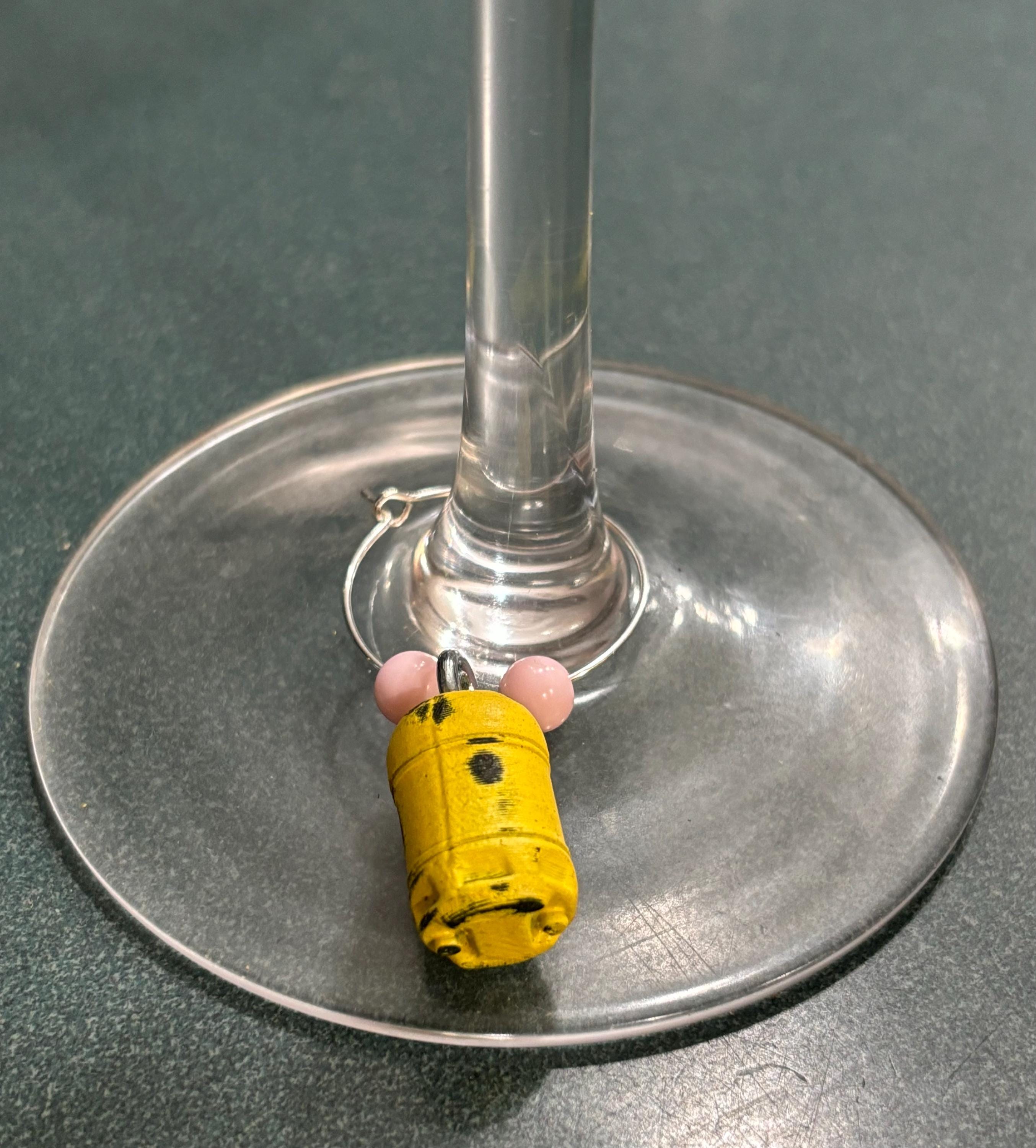 Orca Barrel Wine Glass Charms | Jaws Movie Gift (set of 6) - Etsy
